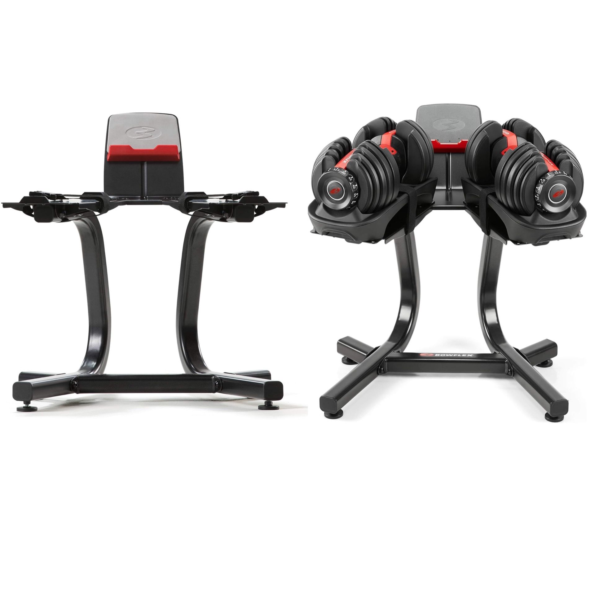 Bowflex Dumbbell Media Rack Stand for SelectTech 552 or 1090 for Sale ...