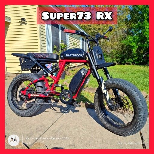 Super73 RX Electric Bike for Sale in Houston, TX - OfferUp