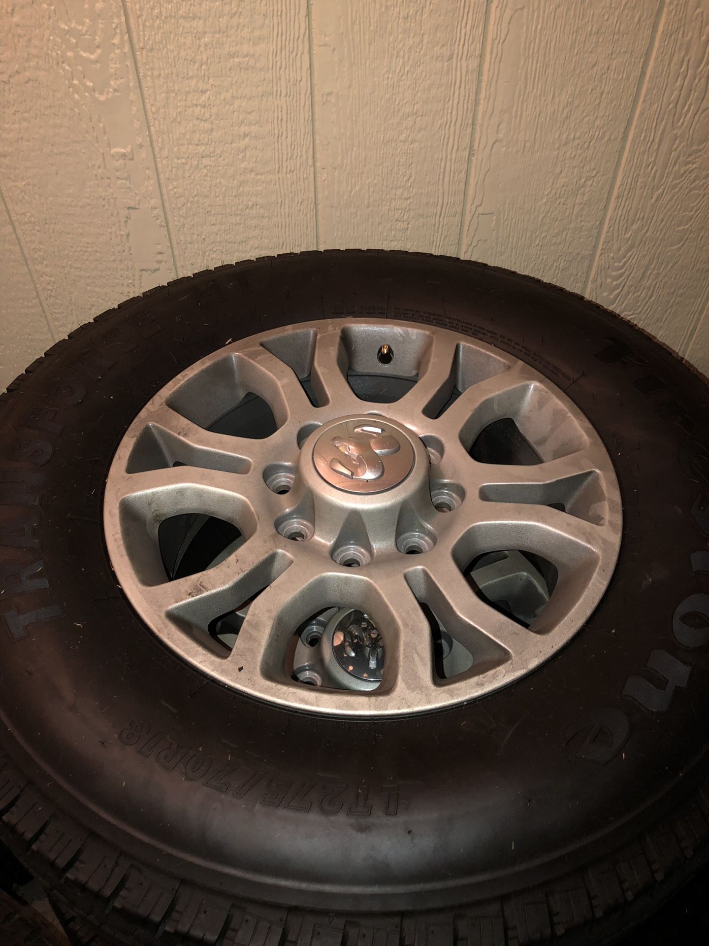 Ram dodge 8 lug wheels and tires 8x6.5 lug pattern for Sale in Battle ...