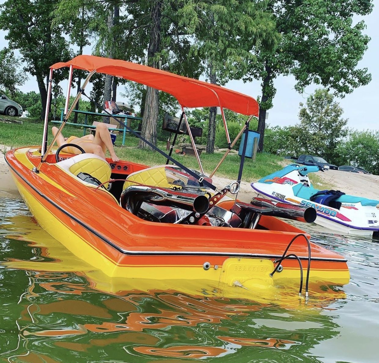 Saguaro jet boat with big block 460 ford motor for Sale in Spring, TX ...