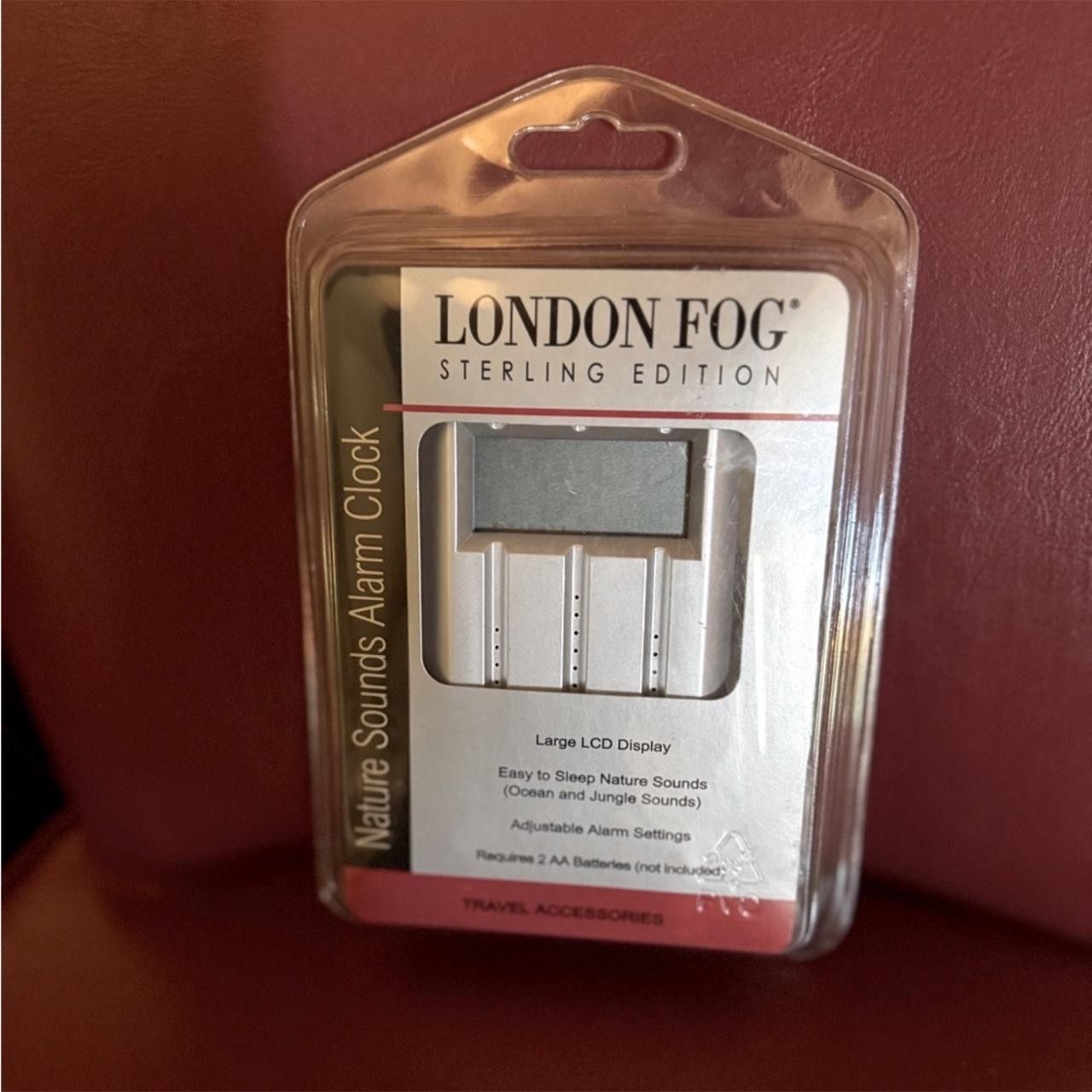 LONDON FOG Y2K Sterling Edition Nature Sounds Alarm Clock NWT Sealed ...