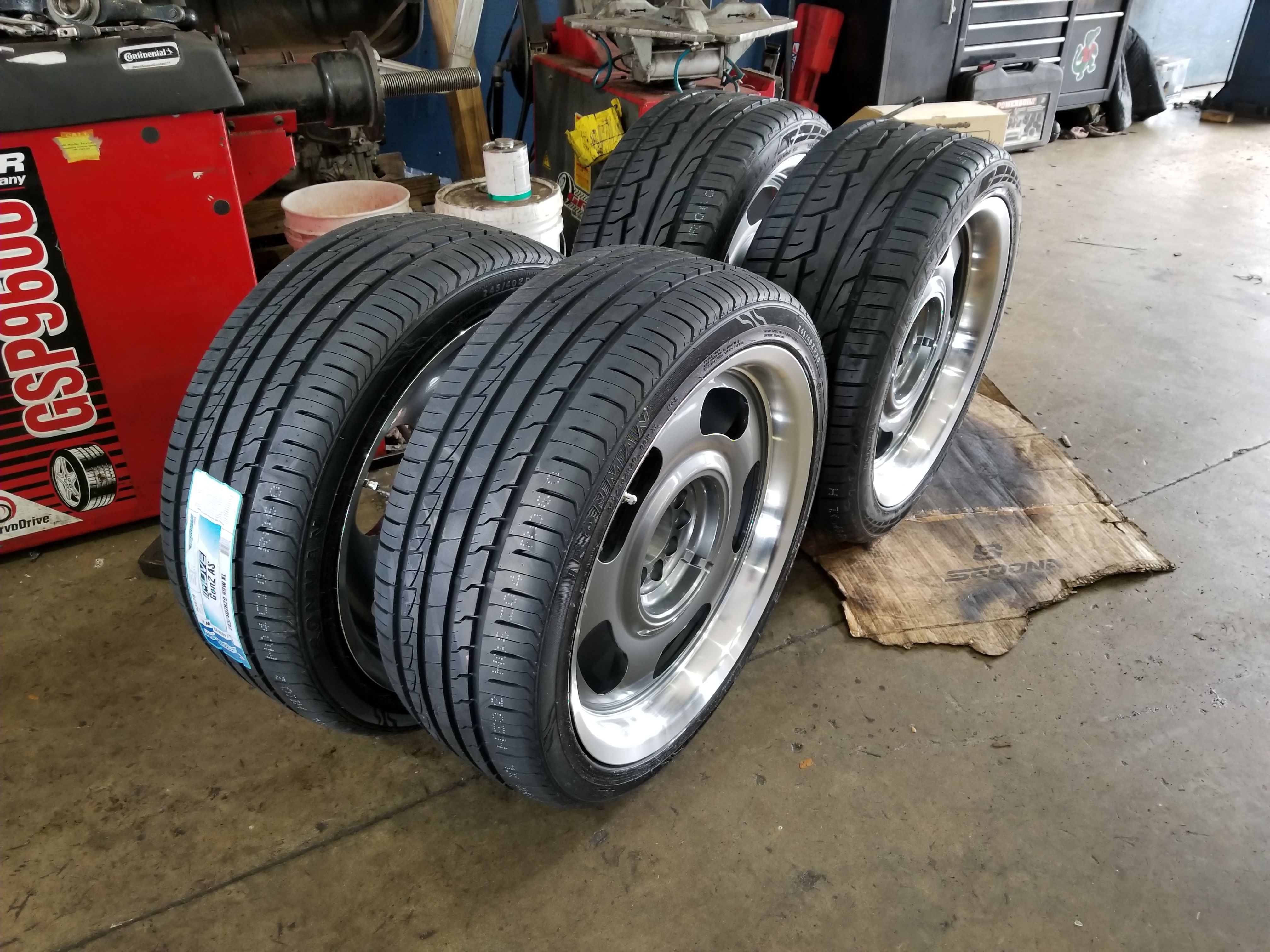 18 inch chevy rally wheels and tires for Sale in Wellington, FL - OfferUp