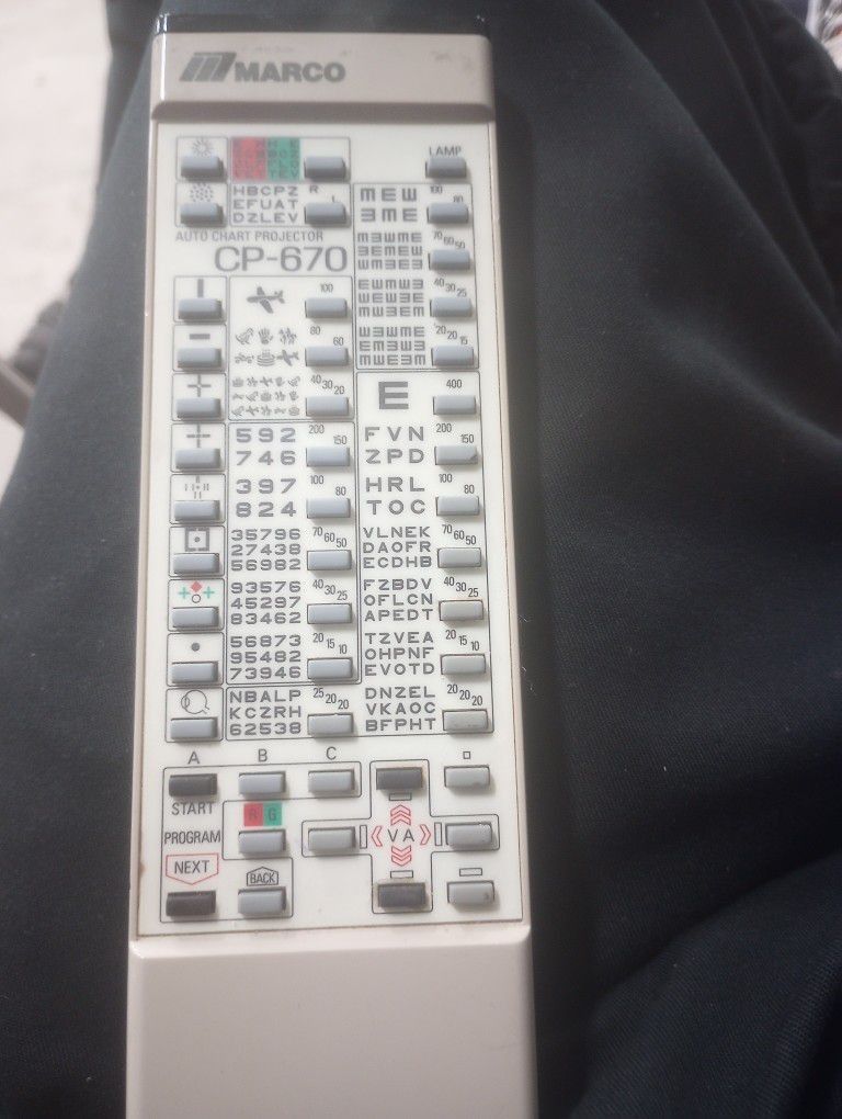 Marco CP670 Projector Remote for Sale in Norwalk, CA - OfferUp