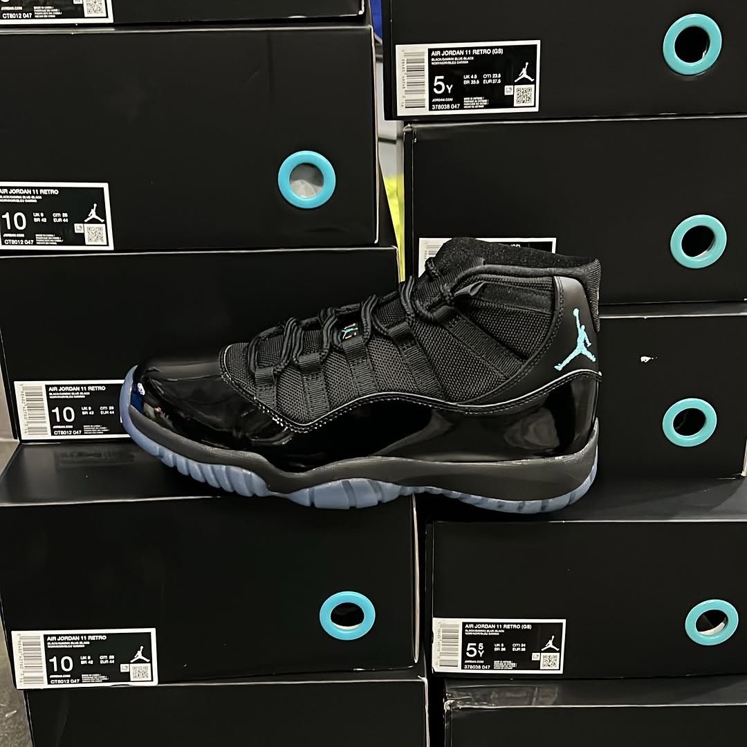 Nike Air Jordan 11 Retro Gamma Blue - Sizes 7C 9C 2Y 2.5Y 3Y / 5.5Y 6Y ...