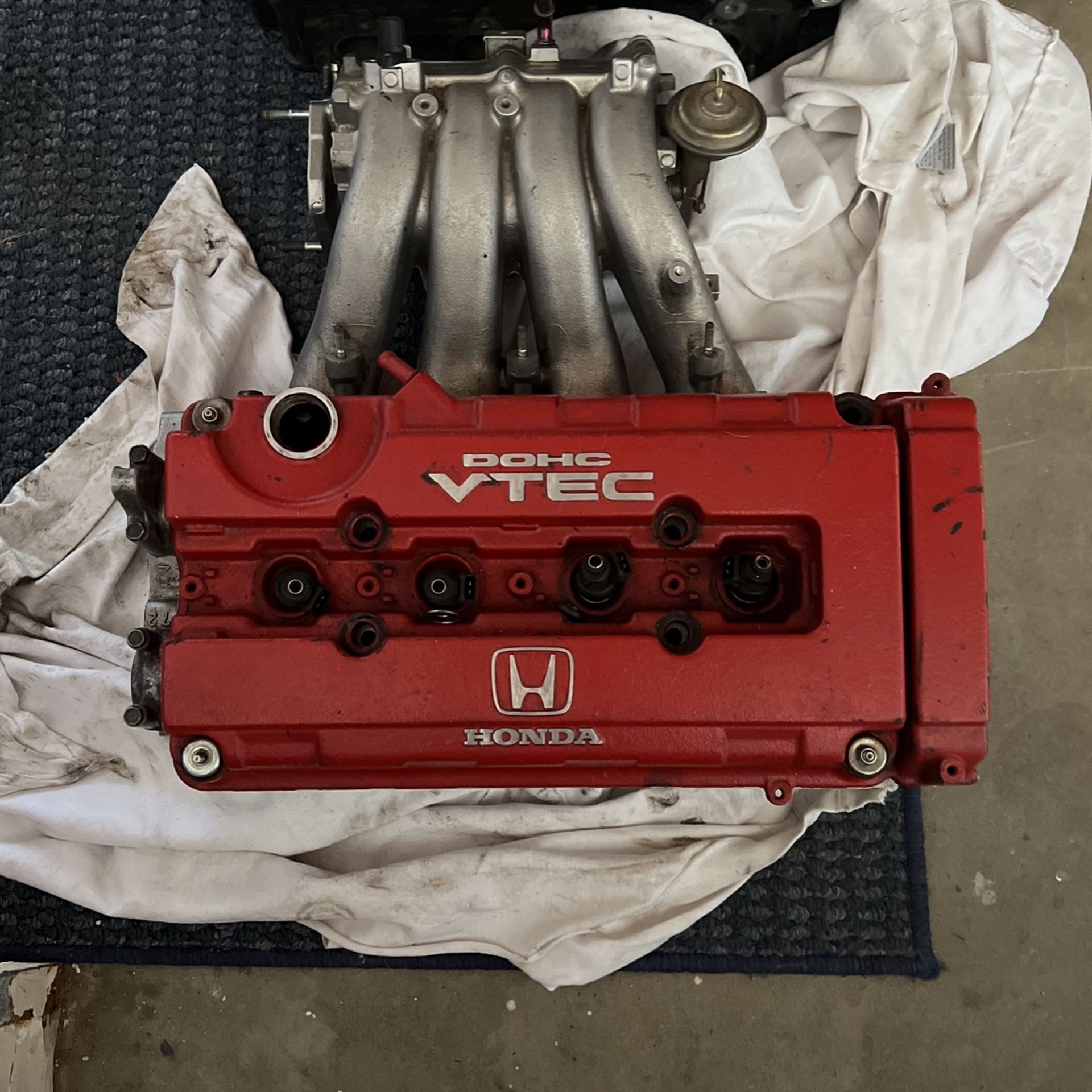 Honda OEM Acura Integra Gsr B18C1 Cylinder Head Upgraded Dual Springs ...