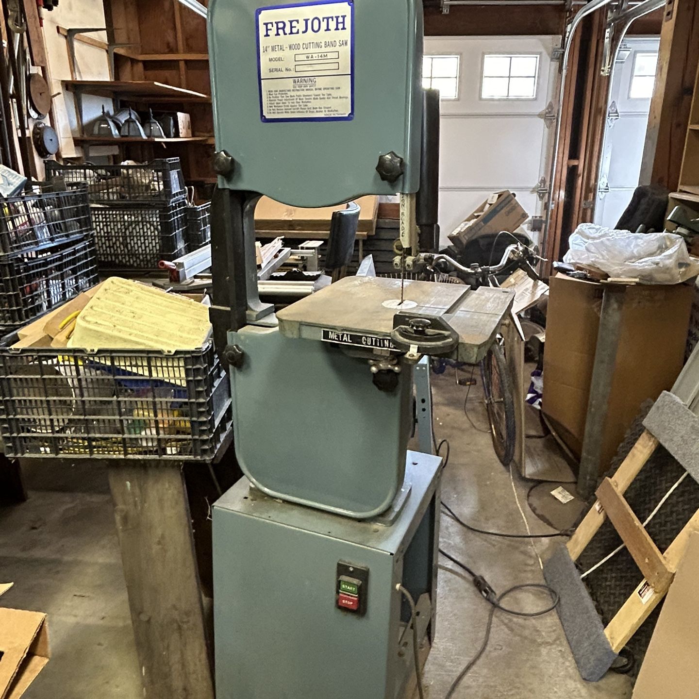 Frejoth bandsaw store
