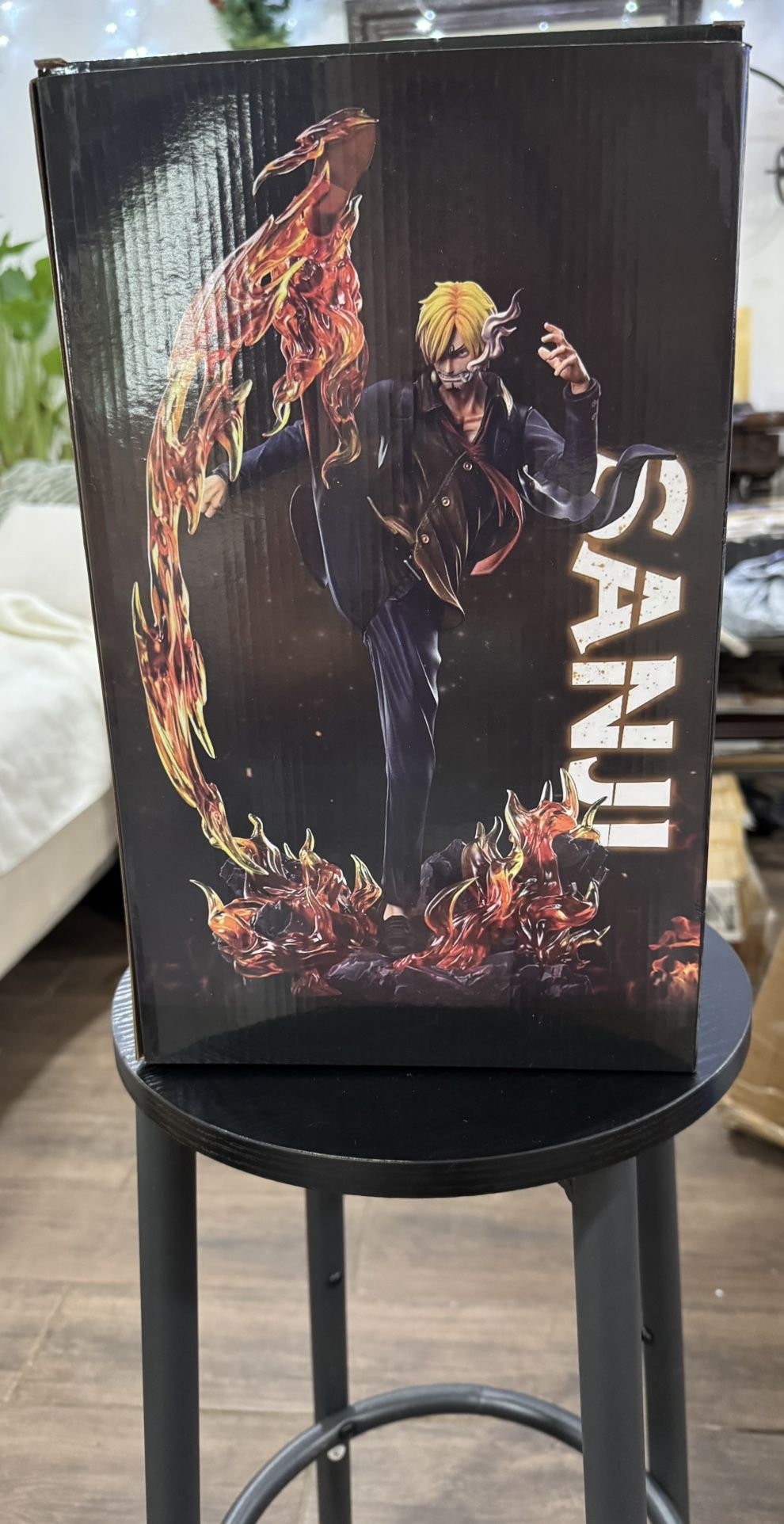 Luxury figure of Sanji from One Piece, 30 cm collectible statue, manga ...