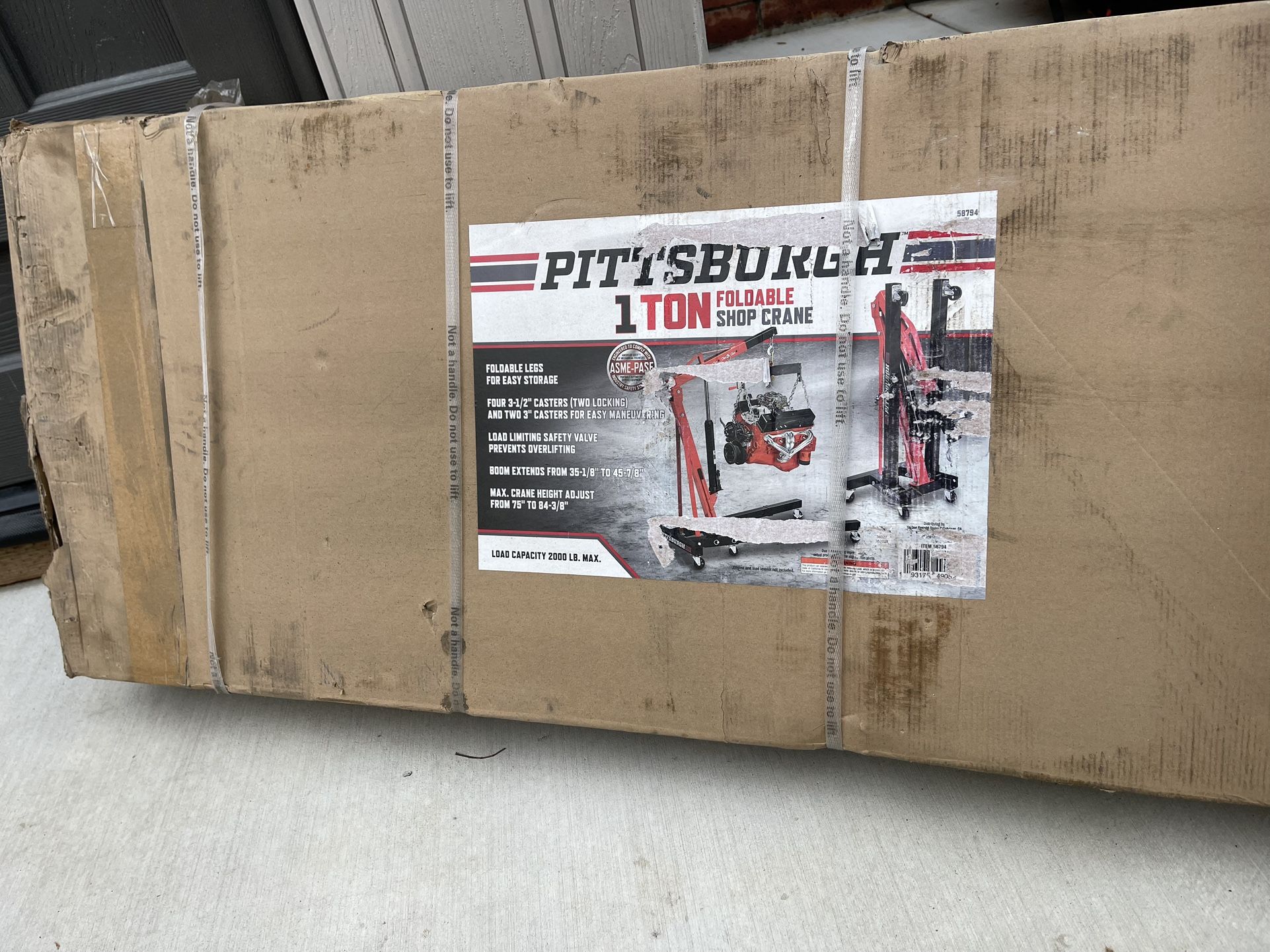 Pittsburgh Engine lift for Sale in Whittier, CA - OfferUp