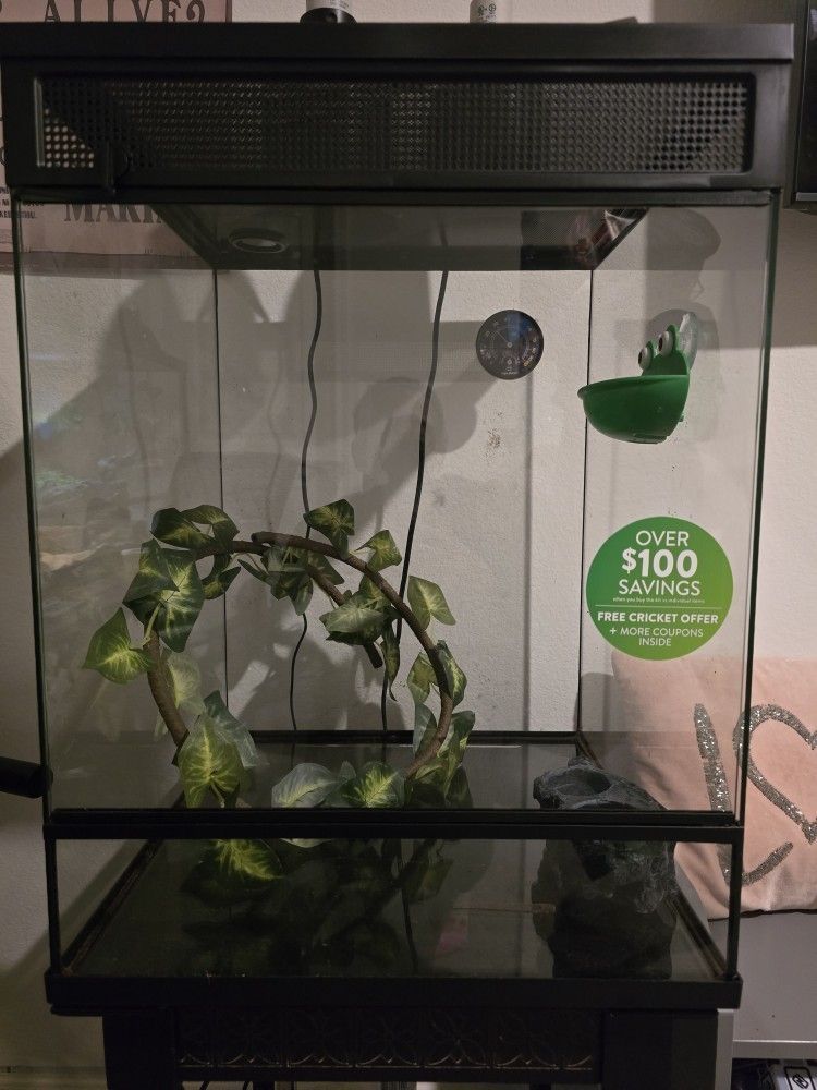 Thrive Tropical Reptile Terrarium Kit - 30 Gallons for Sale in ...