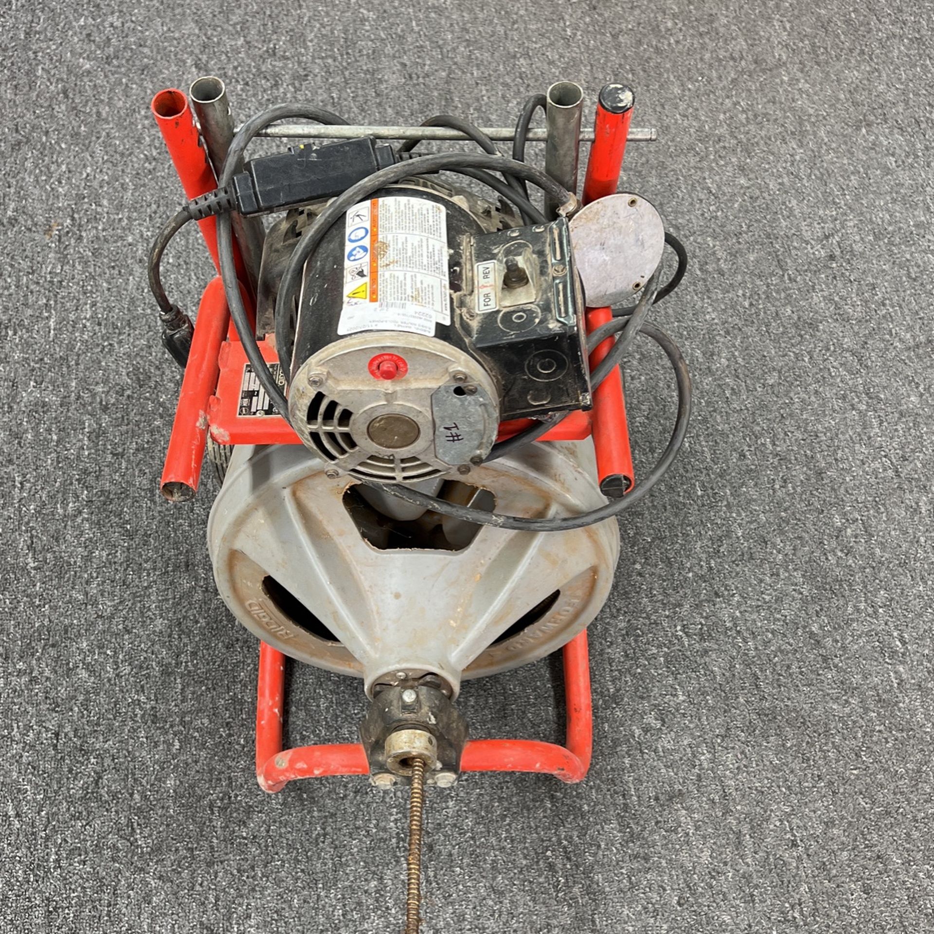 Ridgid K-400 Drum Machine Sewer Rodder Good Working Condition for Sale ...