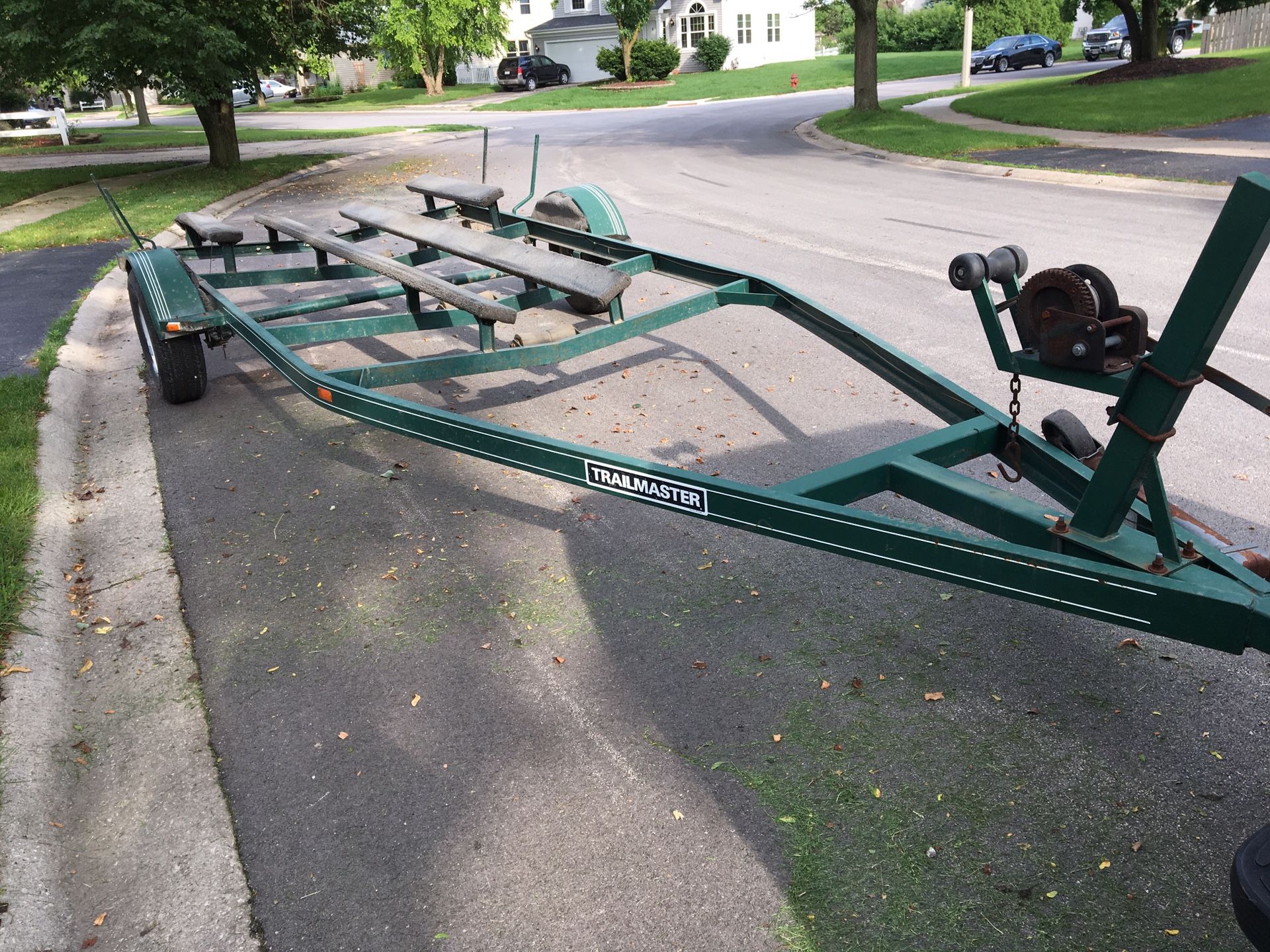 TRAIL MASTER BOAT TRAILER TRAILMASTER TRAILER 21 FT BOAT LOADER LAUNCH ...