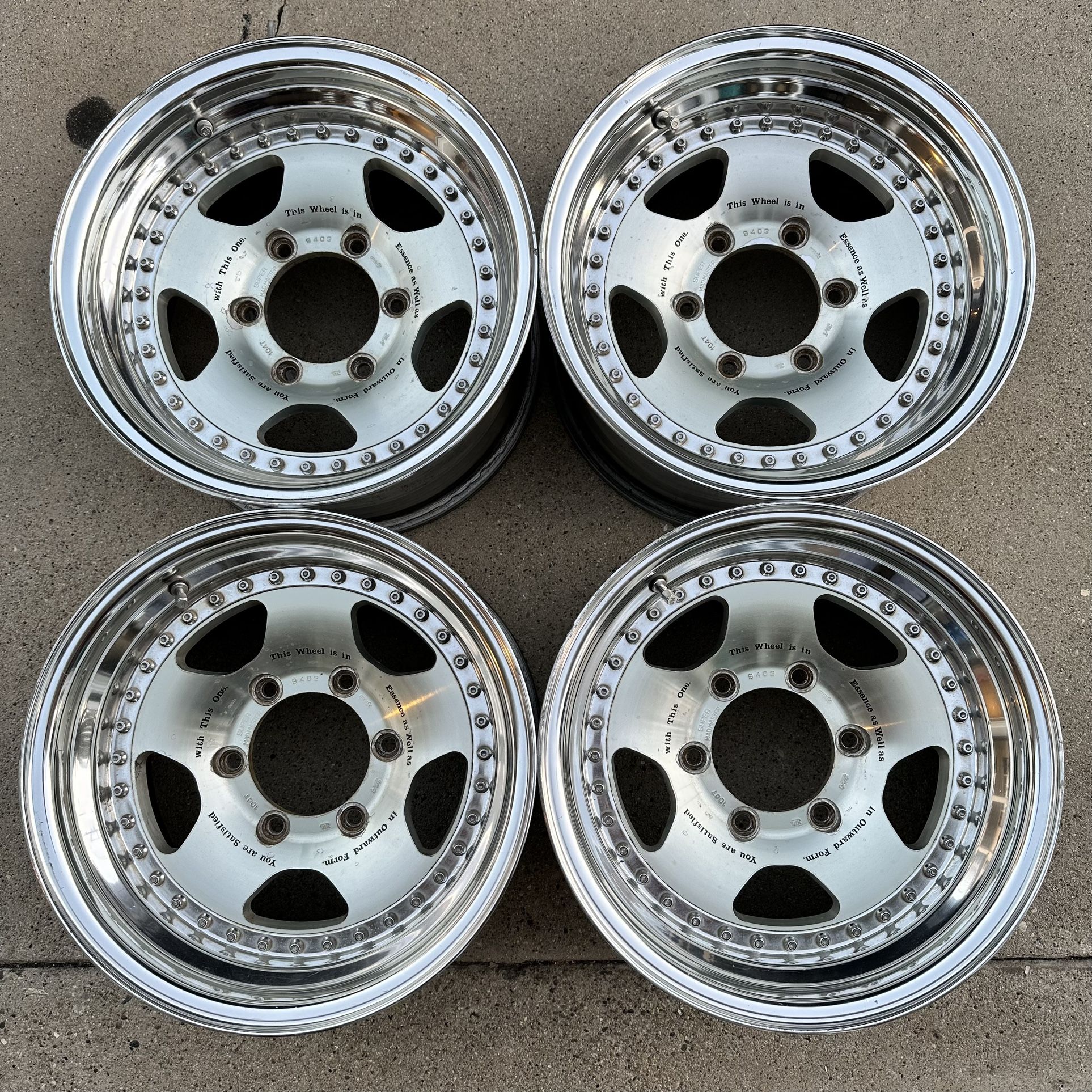 JDM Weds 15’ 6x139 6x5.5 4x4 4runner Montero Landcruiser B2000 Mazda ...