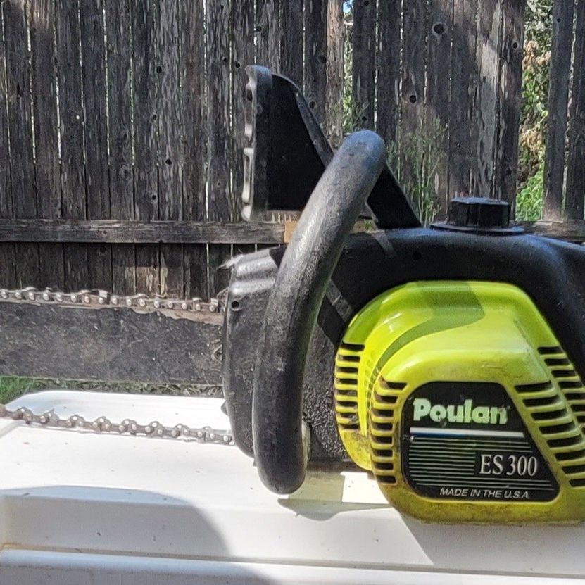Poulan es300 chainsaw store