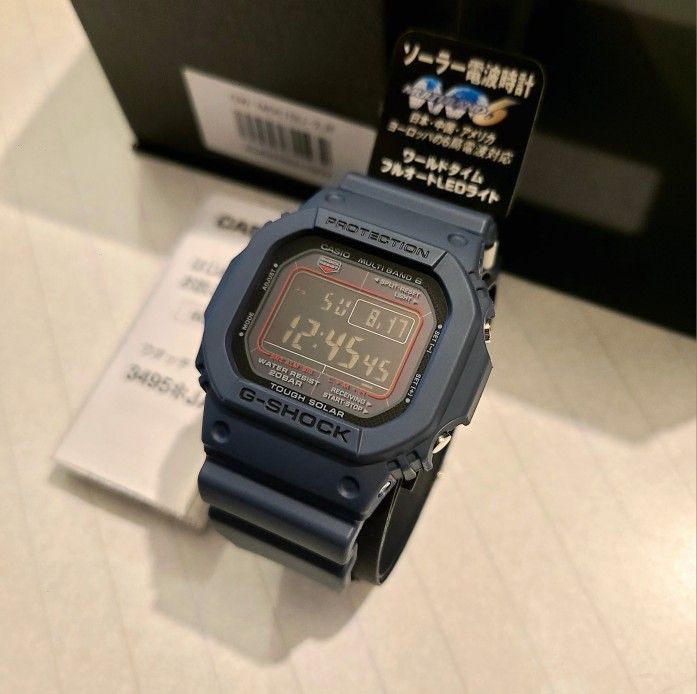 G-Shock JDM Tough Solar Multiband6 Atomic Time Keeping Gshock Casio ...
