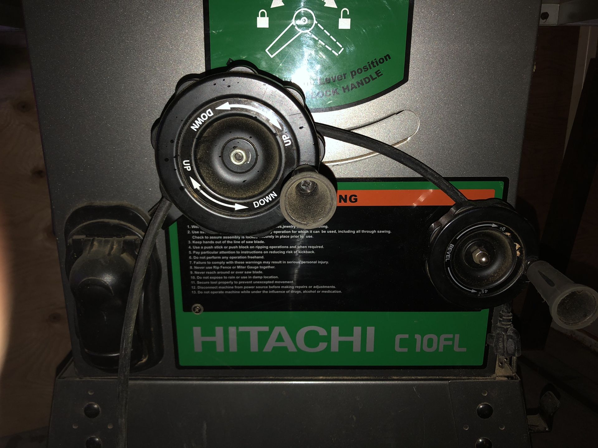 Hitachi C10FL Table Saw for Sale in Lacey, WA - OfferUp