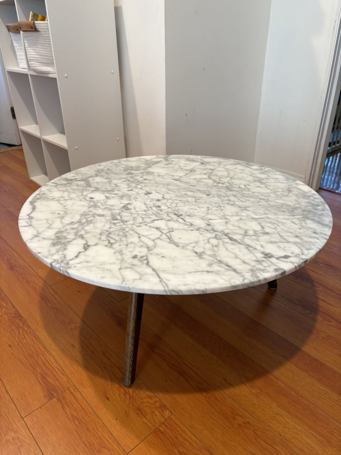 Mid century modern coffee table Article Mara Marble Coffee Table for ...