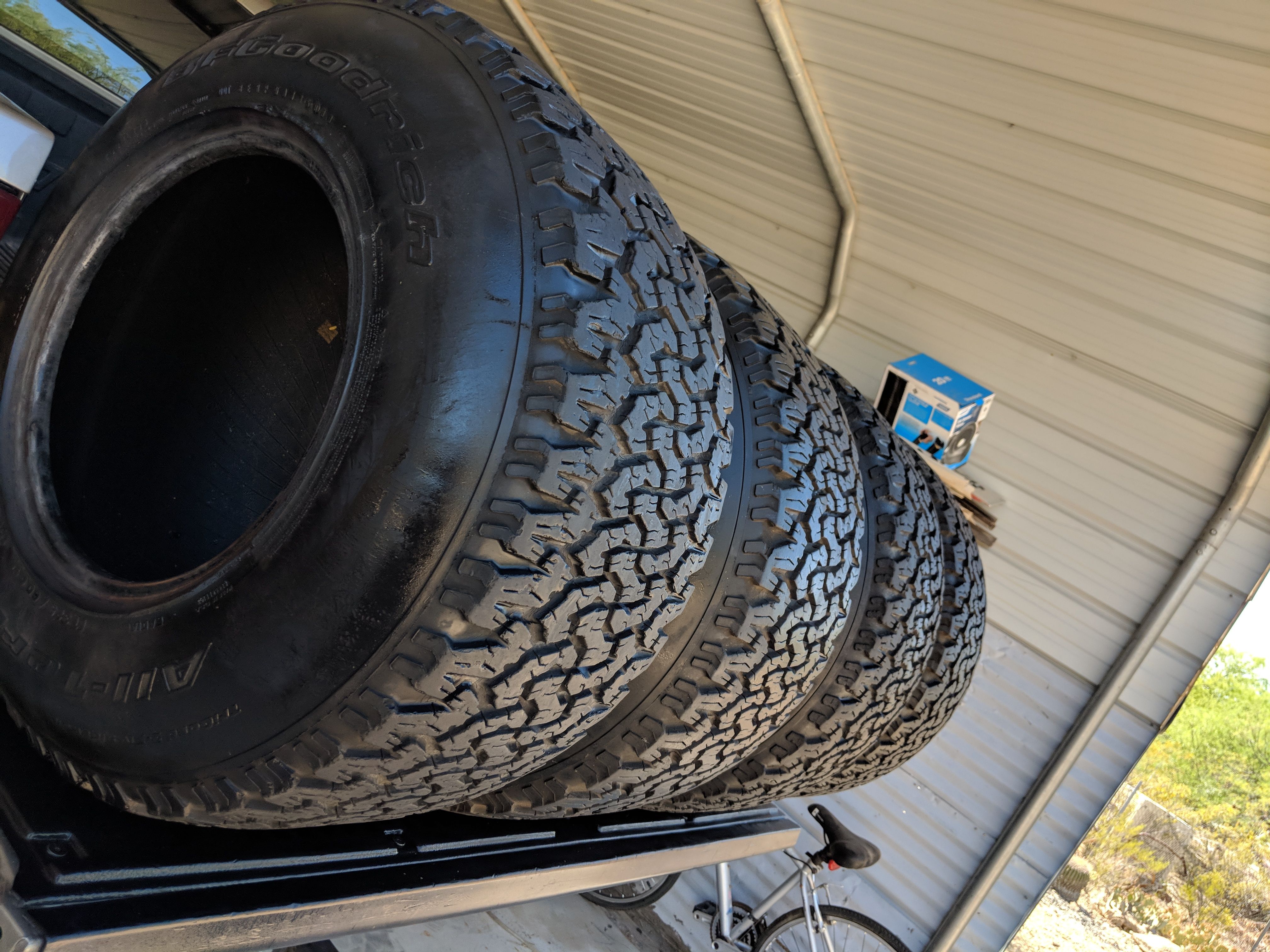 Bf Goodrich All Terians Tires 325/60/15 for Sale in Tucson, AZ - OfferUp