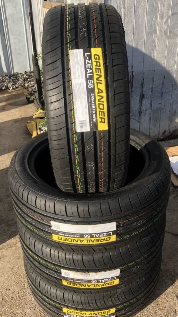 $35 each new tire! $140 for 4 tires! 14” Grenlander Tires 175/65R14 185 ...