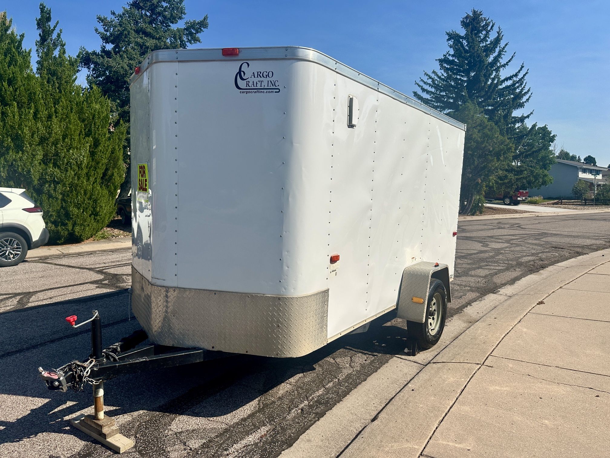6 x 12 V-Shaped Enclosed Cargo Trailer for Sale in Colorado Springs, CO ...