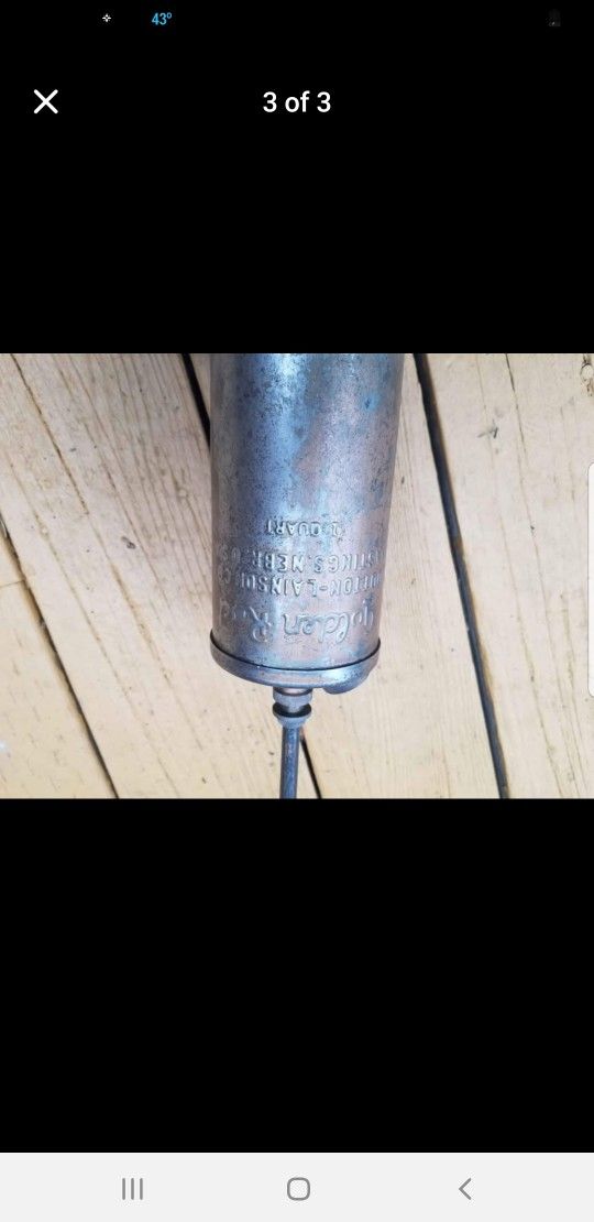 Golden Rod Oil Can for Sale in Kelso, WA - OfferUp