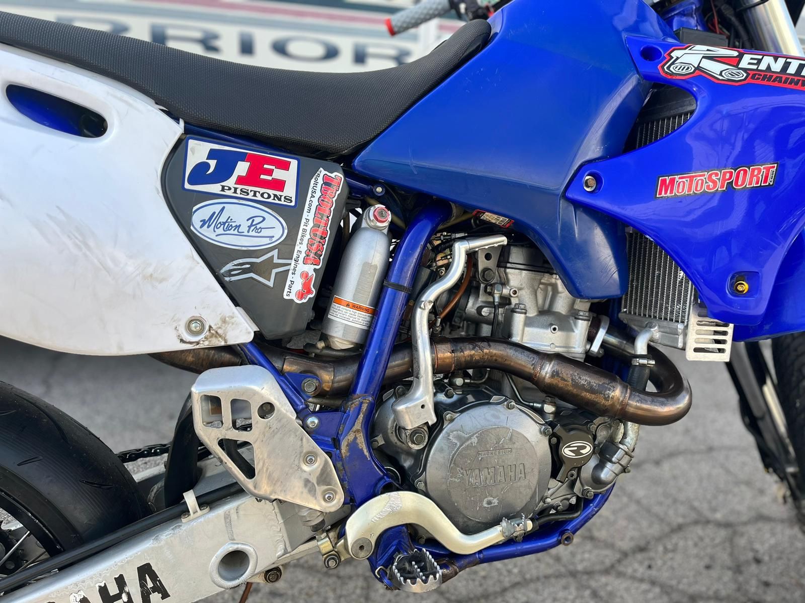 YAMAHA WR426F SUPERMOTO DIRTBIKE DUAL SPORT PLATED GAS SAVER. STREET ...