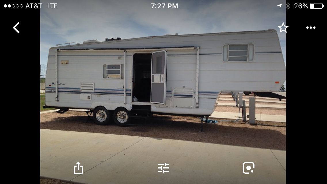 2001 Sunnybrook 29 foot fifth wheel travel trailer for Sale in Canyon ...