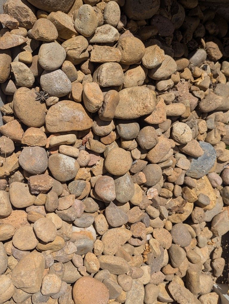 River Rocks - $40 Per Large Wheel Barrel (Ton) - Pick Up In La Mesa for ...