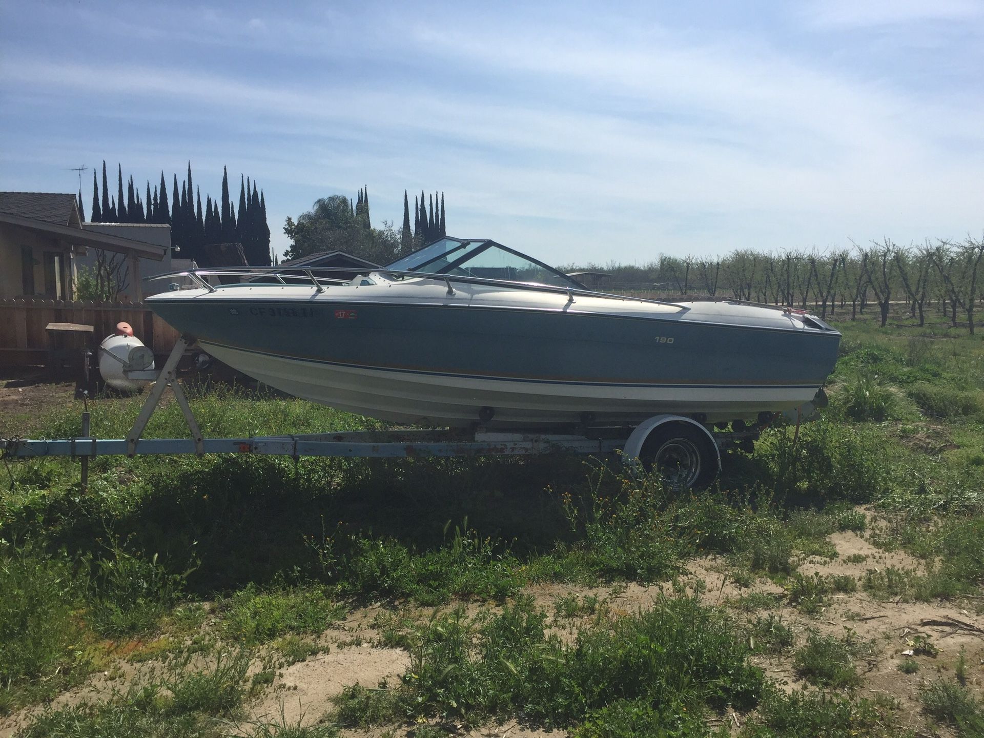1979 Reinell 190 Open bow motor boat for Sale in Turlock, CA - OfferUp