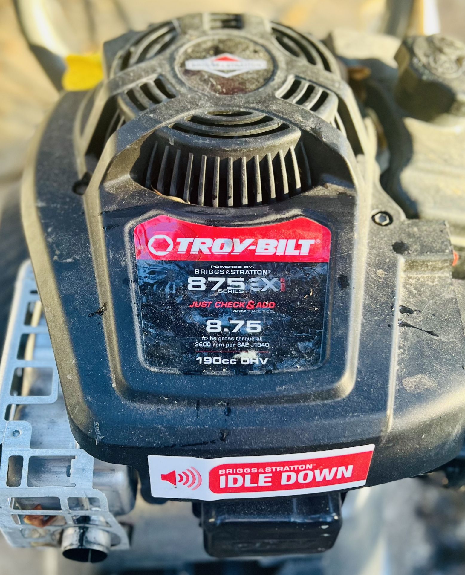 Troy-Bilt Pressure Washer 875EX series 190cc OHV 3100 PSI 2.5GPM for ...