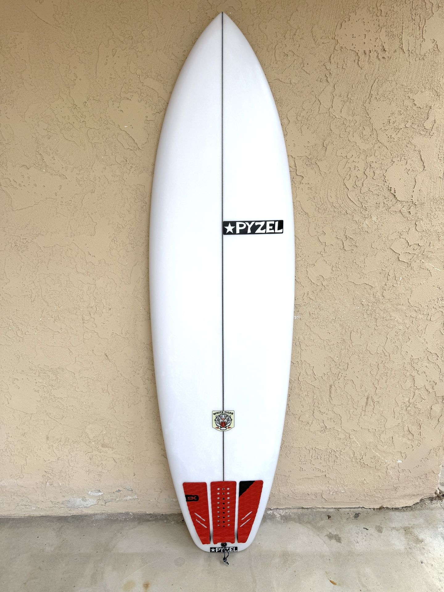 Pyzel White Tiger 6’8” Surfboard - Poly JJF John Florence Model for ...