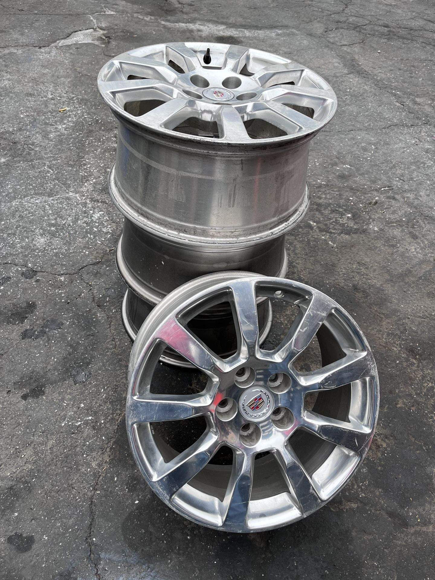 Used Cadillac Rims Set