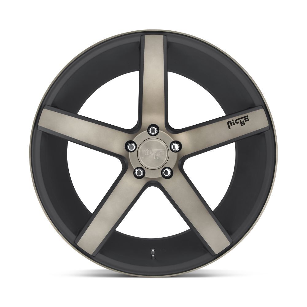 Niche Milan Matte Black DDT Machined Wheels Rims for Sale in Los ...