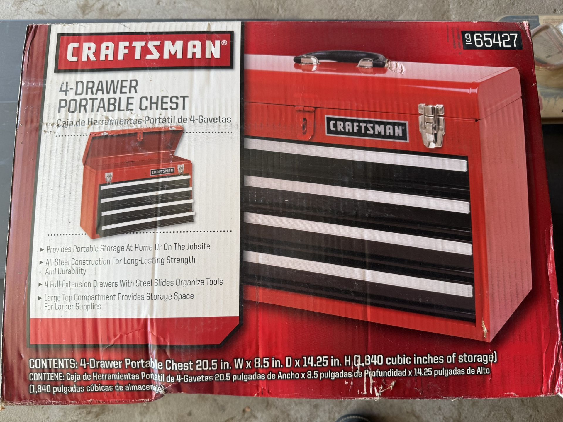 Craftsman 4 Drawer Tool Box for Sale in Norco, CA - OfferUp