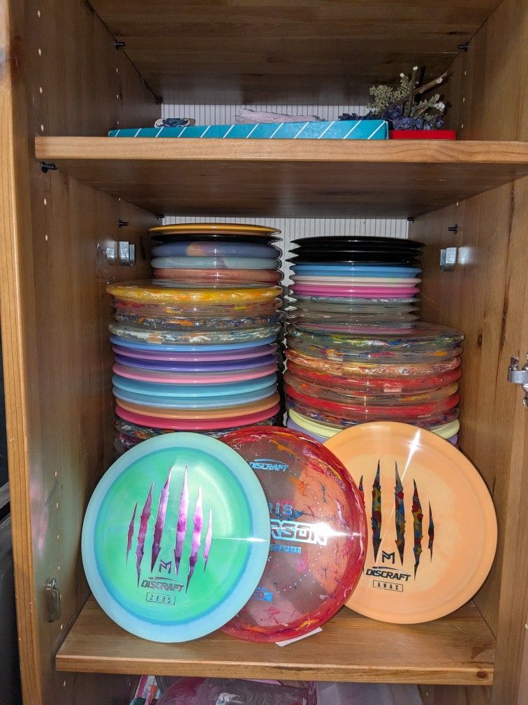 Huge Lot Of Brand New Disc Golf Discs, Discraft Tour Series, Six Claw ...