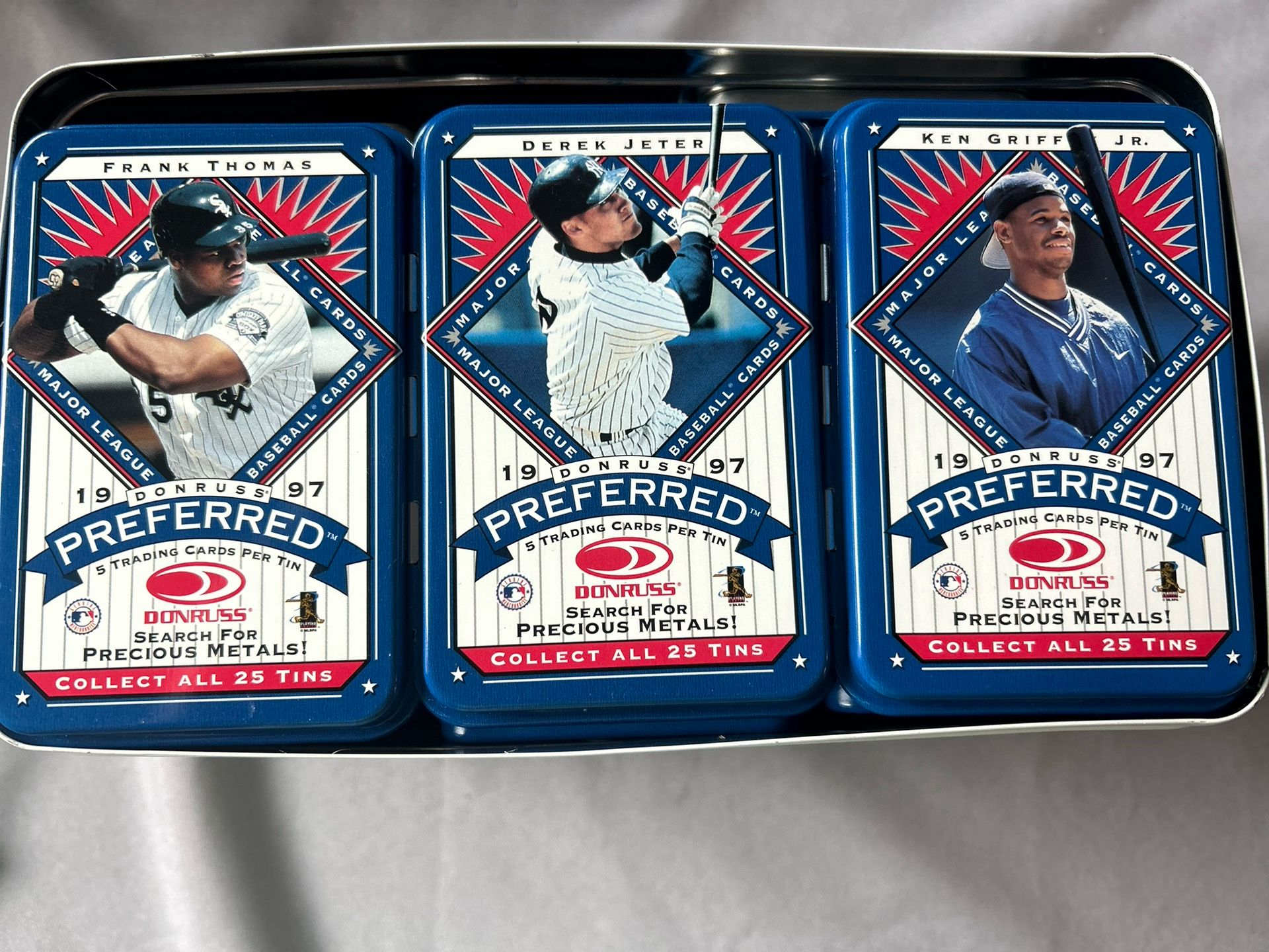 1997 Donruss Preferred Baseball Tins for Sale in Glendale Heights, IL ...
