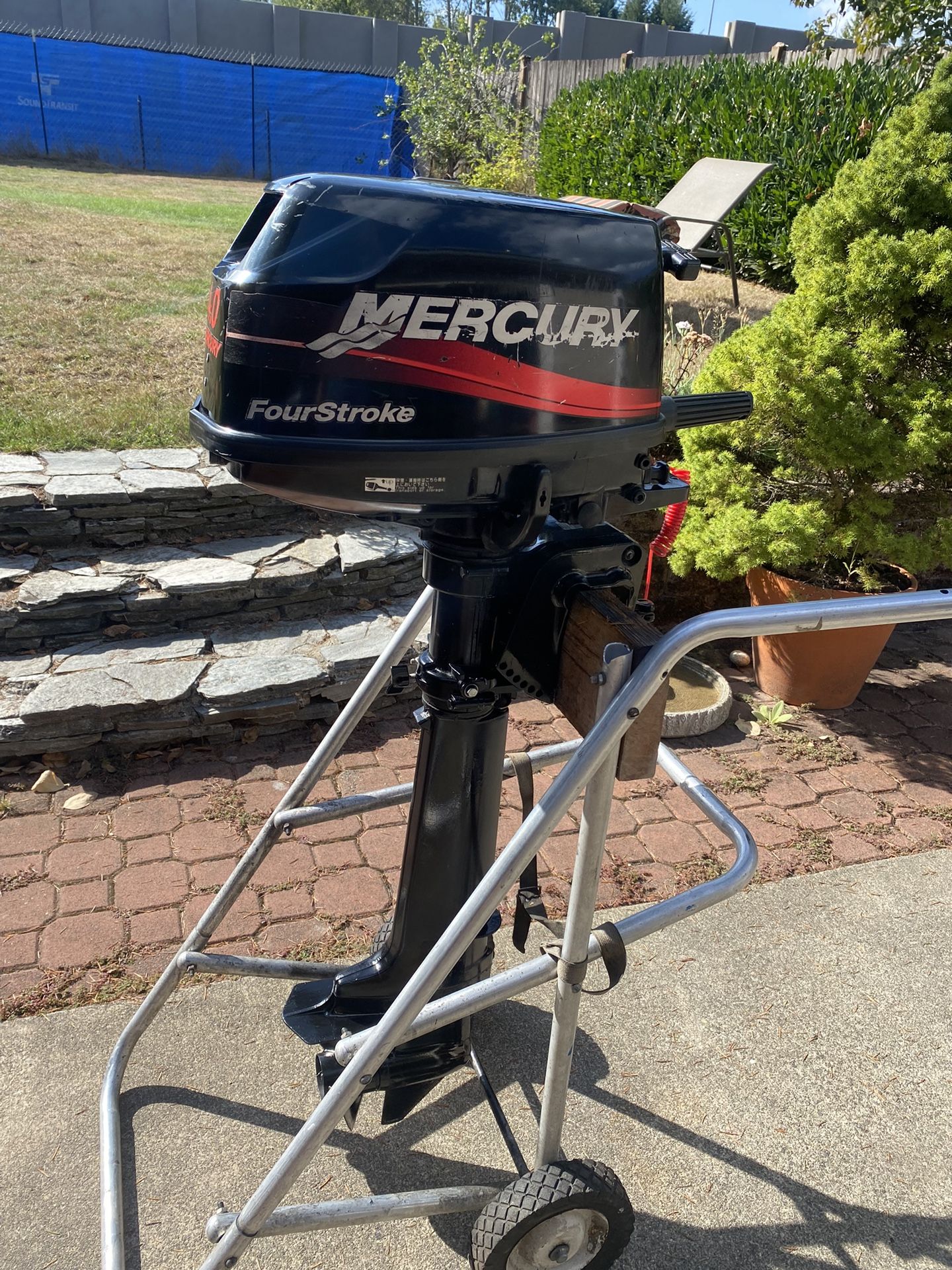4HP Mercury Outboard Motor 4stroke Long Shaft for Sale in Redmond, WA ...