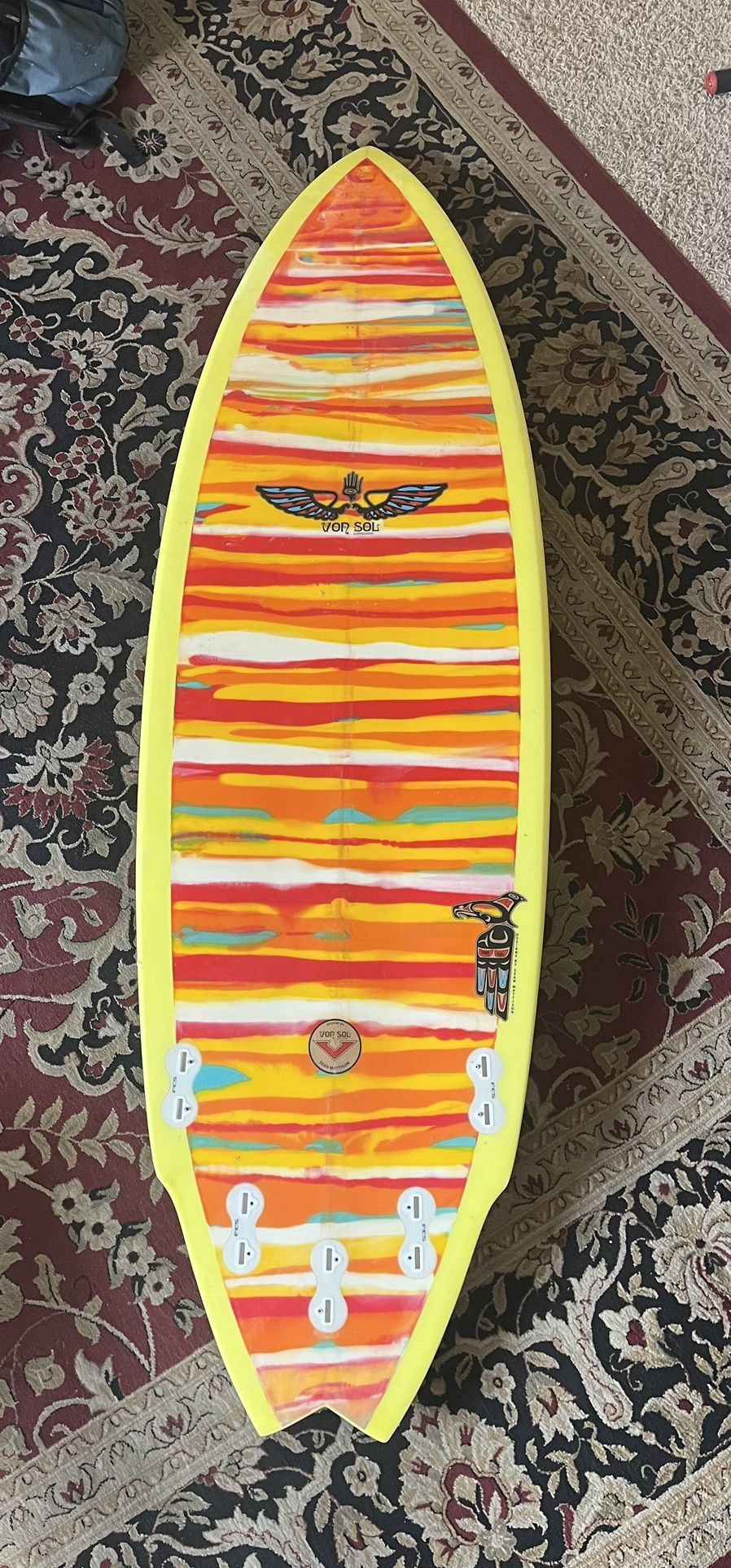 Von Sol Swallow Tail Surfboard for Sale in San Clemente, CA - OfferUp