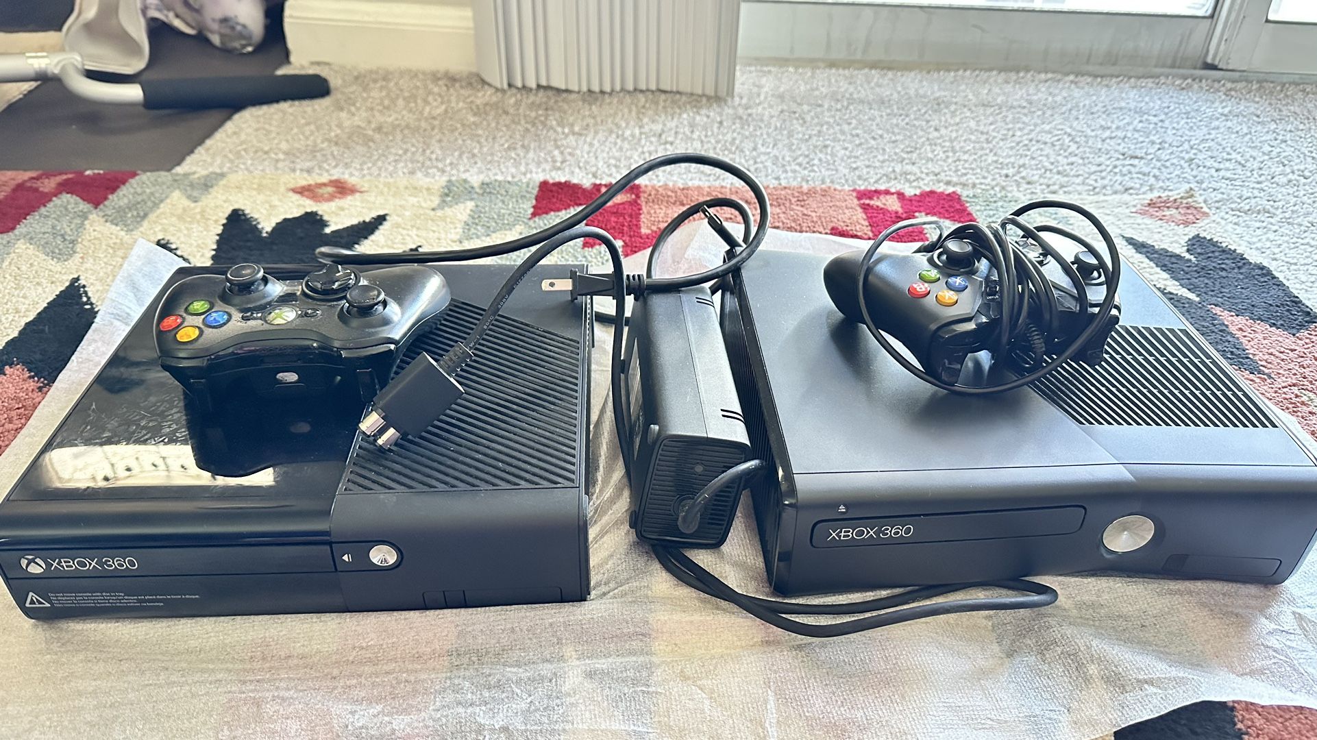 2 Xbox 360 For With Controllers $40 for Sale in Naperville, IL - OfferUp