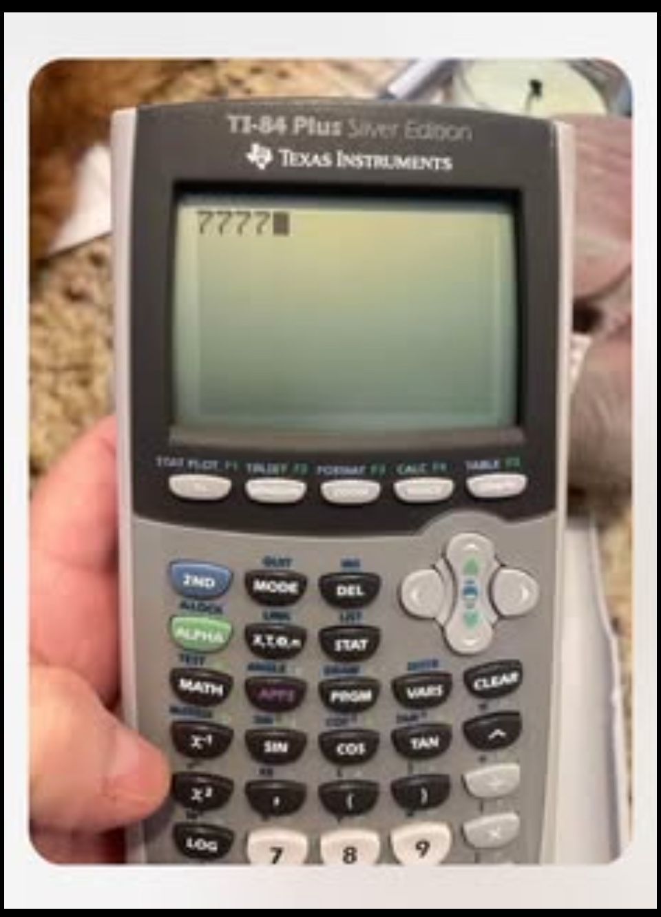 TI 84 Calculator - www.eharrisgallery.com