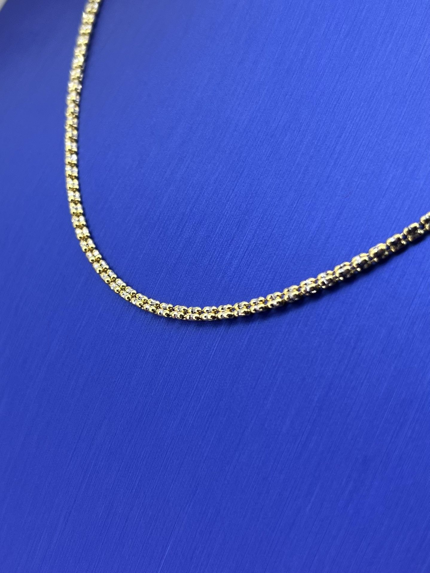 10kt Gold Ice Chain 24” 11.40grams 2.5mm 154941 2 for Sale in Federal ...