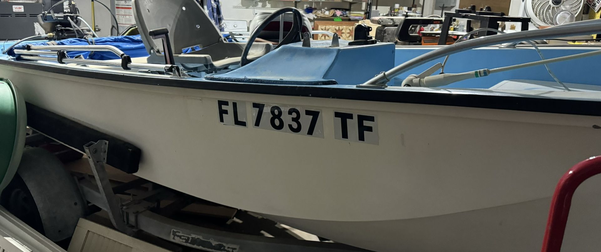 1979 14’ McKee Tri Hull Runabout Boat Unsinkable With Trailer for Sale ...