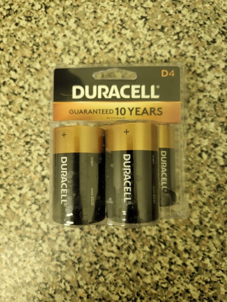 Duracell D Battery