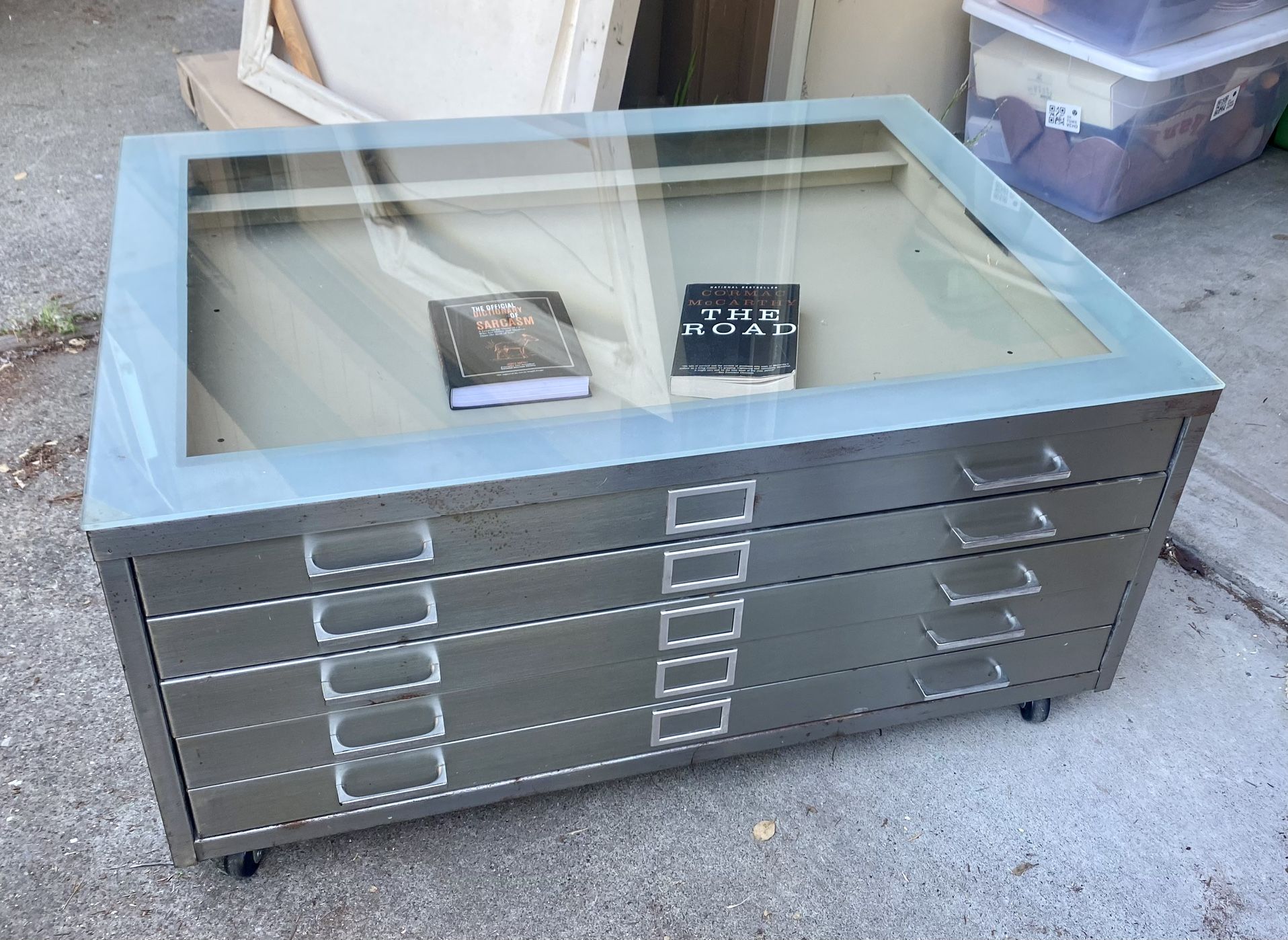 Vintage Flat File