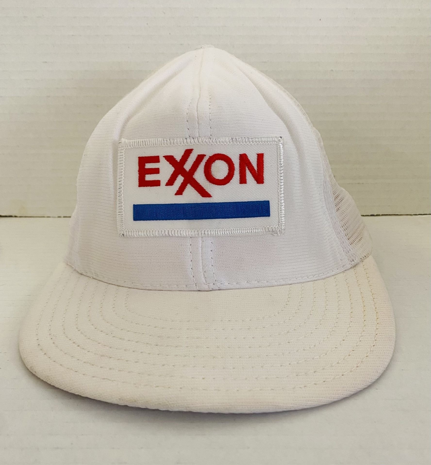 Vintage Exxon Oil Trucker All Mesh Cap Snapback. for Sale in Modesto ...