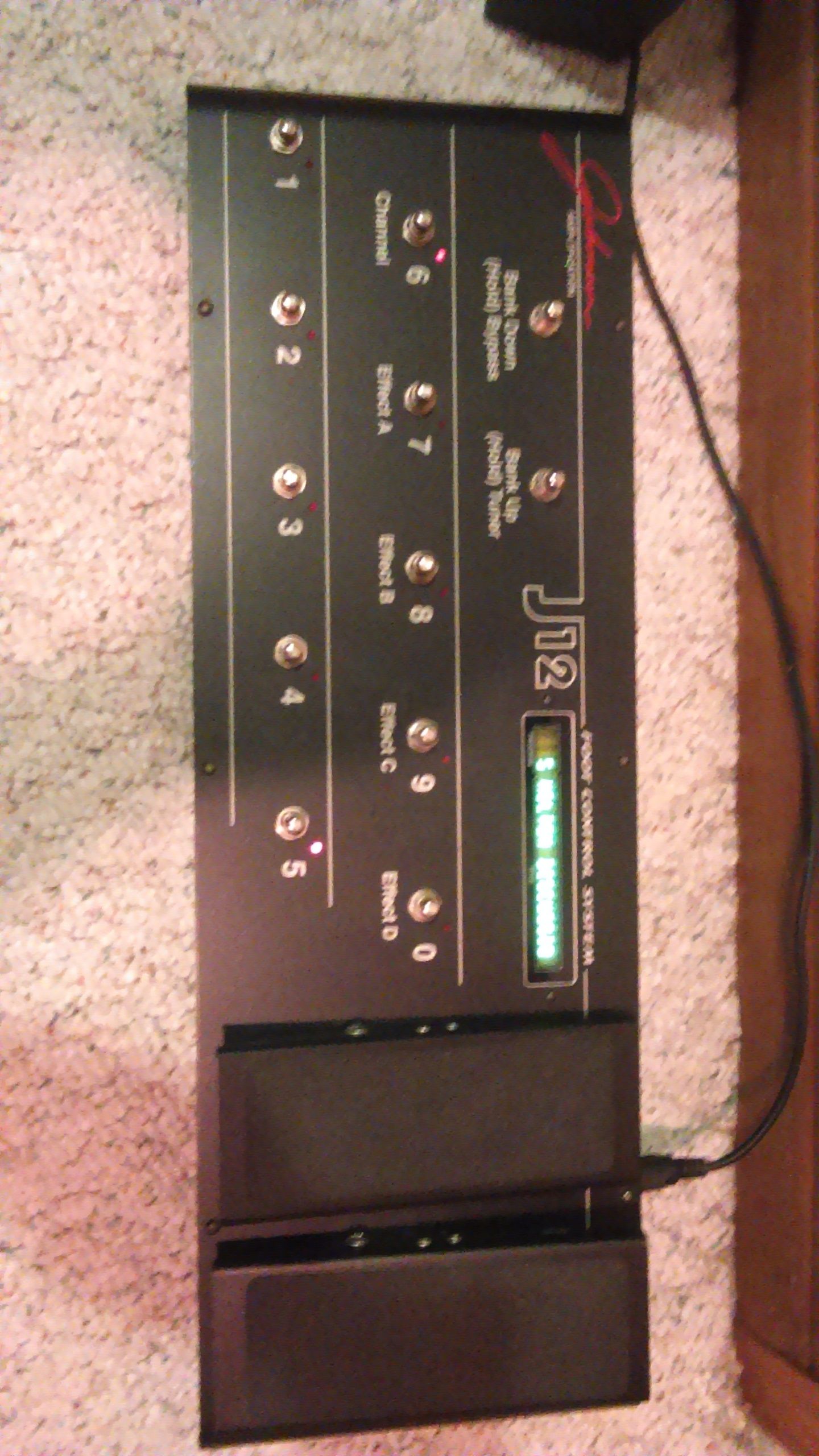 Johnson Millennium JM250 Head Amplifier, J12 Foot controller, 4X12 ...