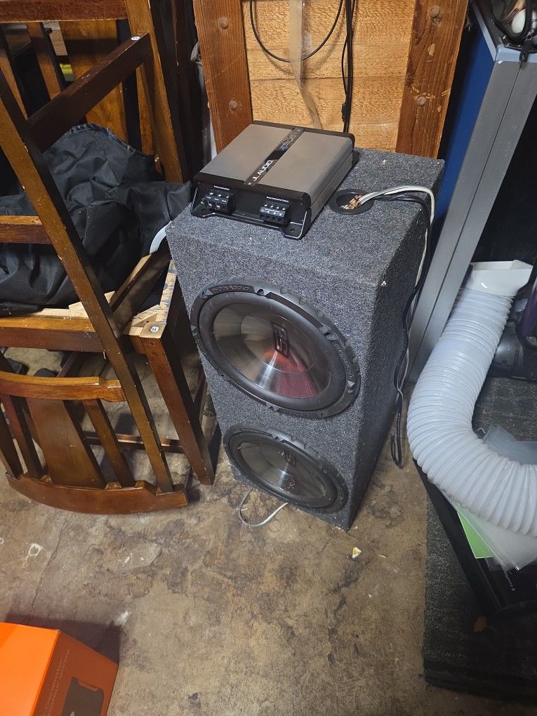 Radial SD 12 Inch Subwoofer With JL AUDIO JD500/1 AMPLIFIER for Sale in ...