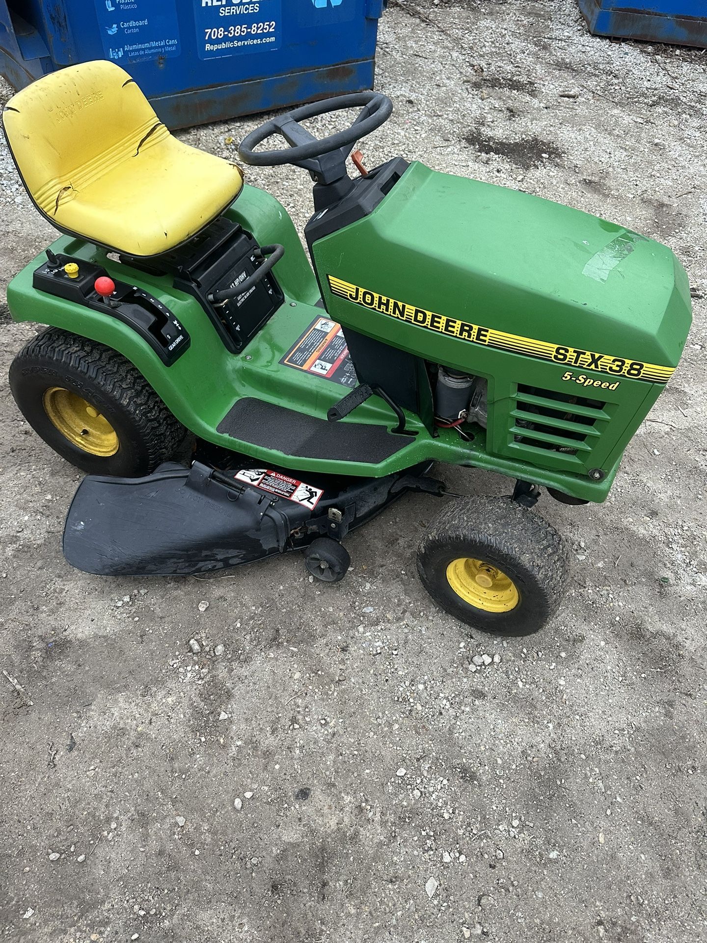 John Deere Riding Mower for Sale in Mokena, IL - OfferUp