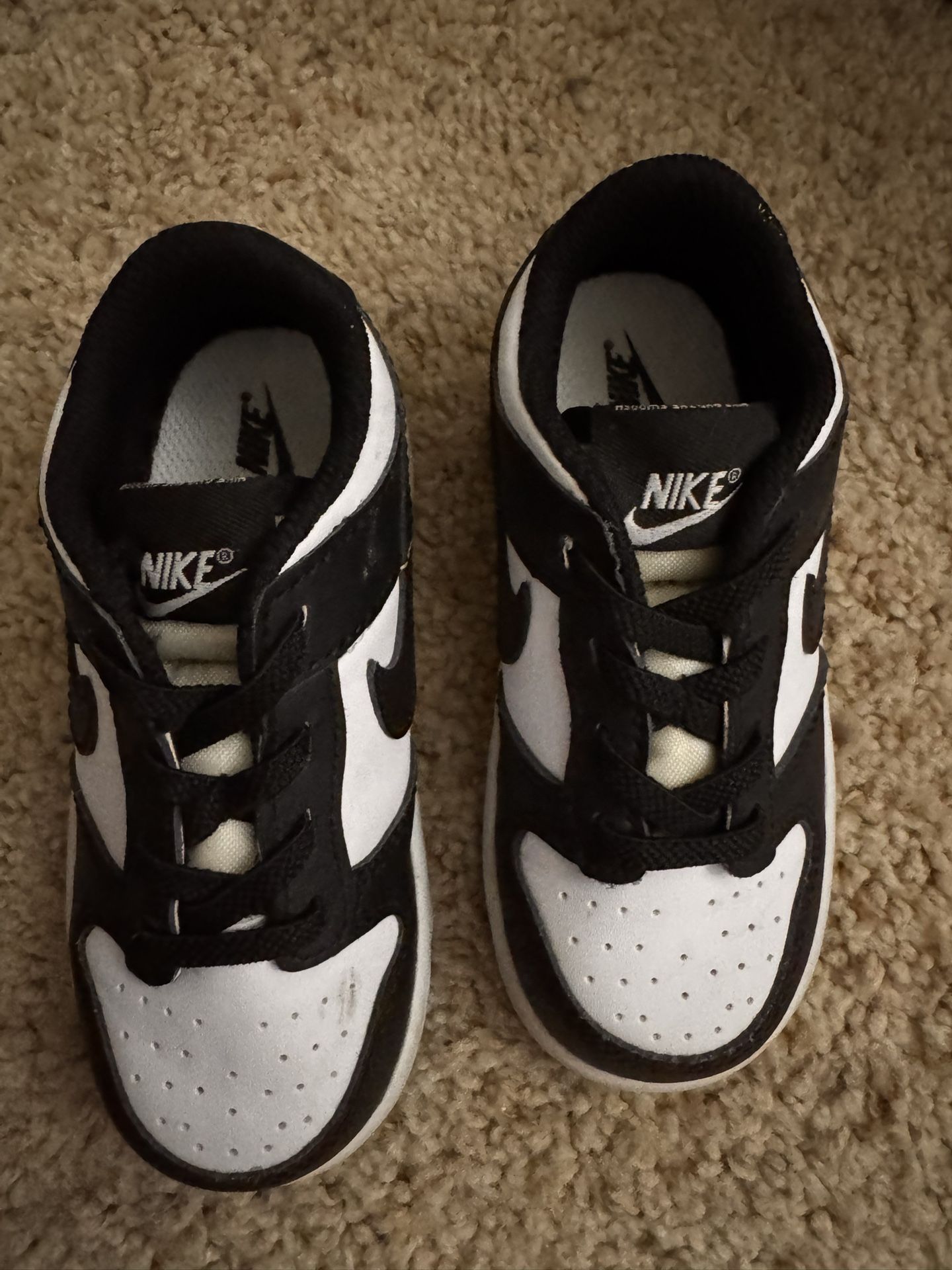 Nike Dunk Low Nike Panda Dunk Baby Toddler 8c Nike Shoes Kids
