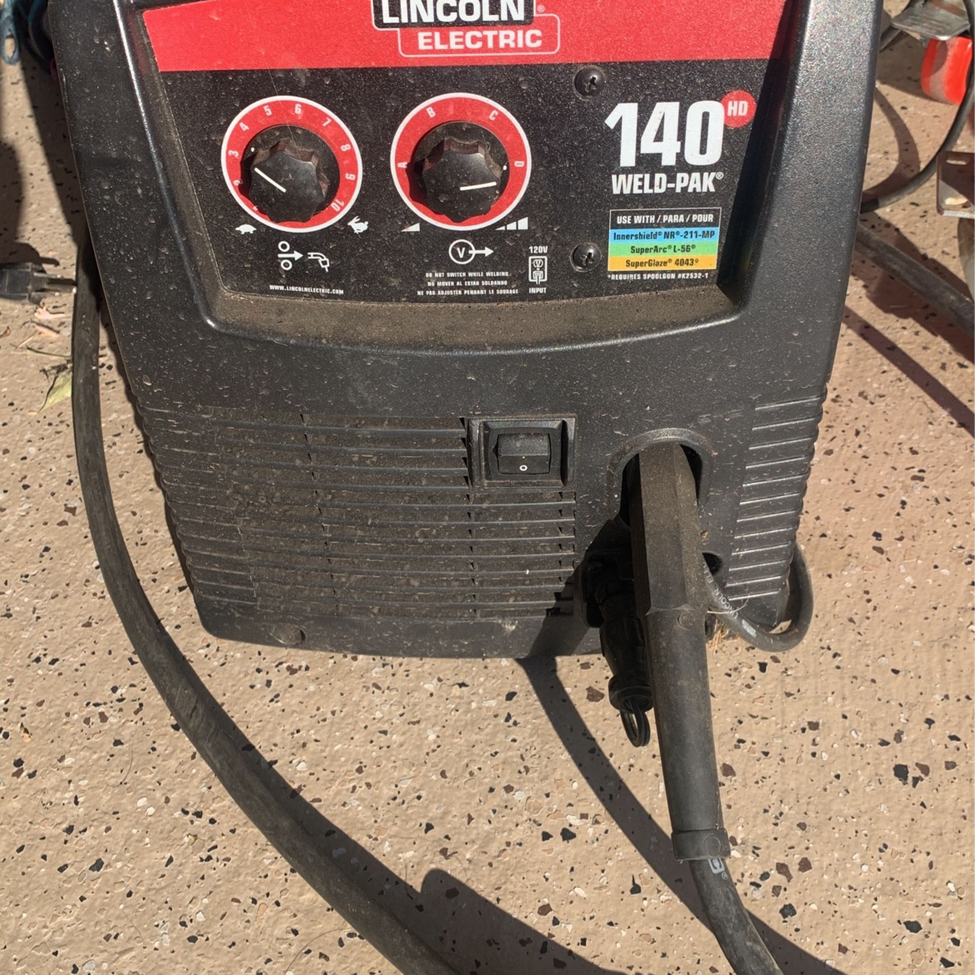 Lincoln Mig Welder 140 Weld-Pak for Sale in Dixon, CA - OfferUp