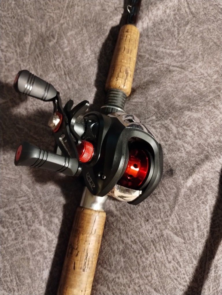 Lamiglass Series G1000 8'6'' Medium Heavy Action With Nice Baitcaster ...